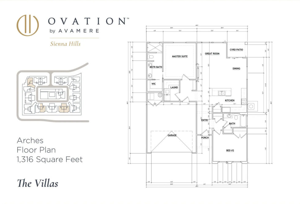 Independent Living Villas | St. George Utah | Ovation Sienna Hills